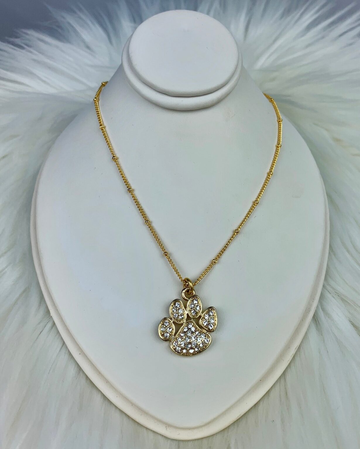 Gold Copper Four Leaf Clover Necklace | Rachel Maddox Designs